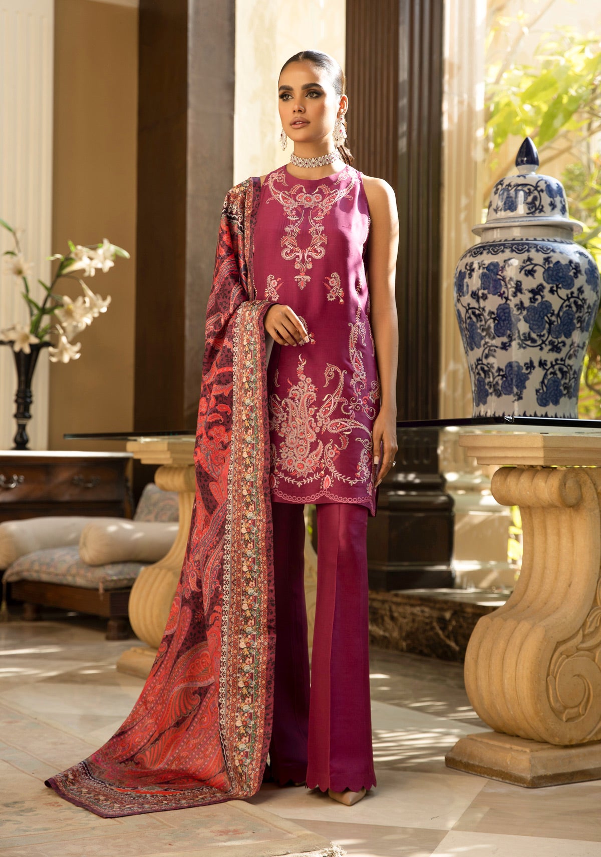 RUKHSAAR - Silk Shirt